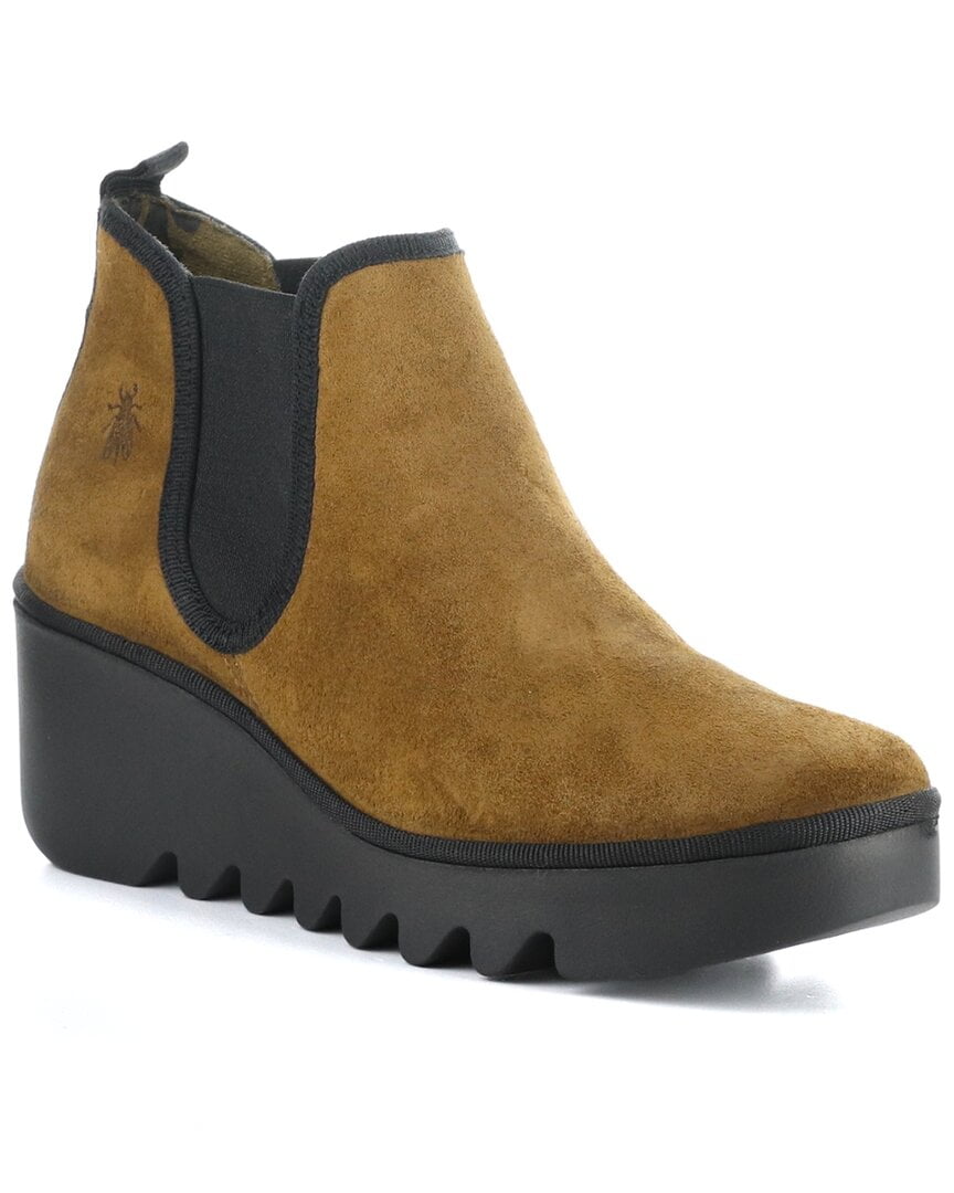 FLY London Byne Suede Boot, 41, Brown - Walmart.com