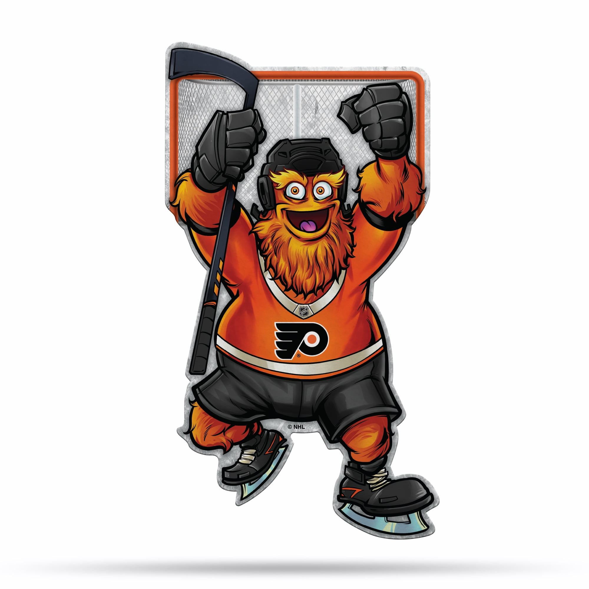 FLYERS SHAPE CUT MASCOT PENNANT WITH HEADER CARD - Walmart.com