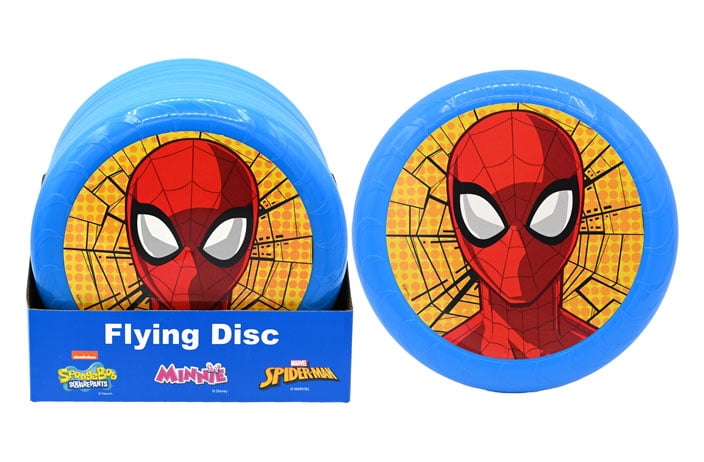 FLYING DISC - SPIDERMAN - 9" FLYING DISC/FRISBEE - Walmart.com