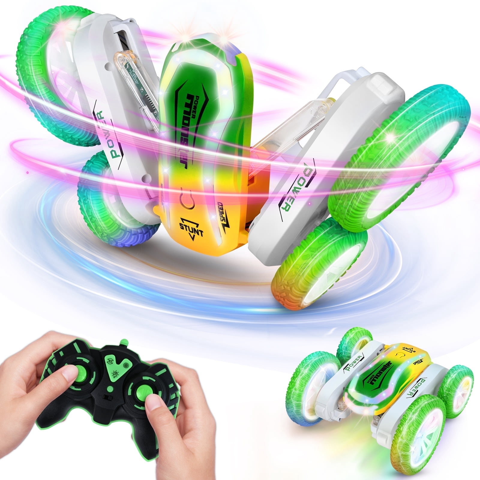 FLYINGJOING RC Car, Remote Control Car with Waterproof Remote Control ...