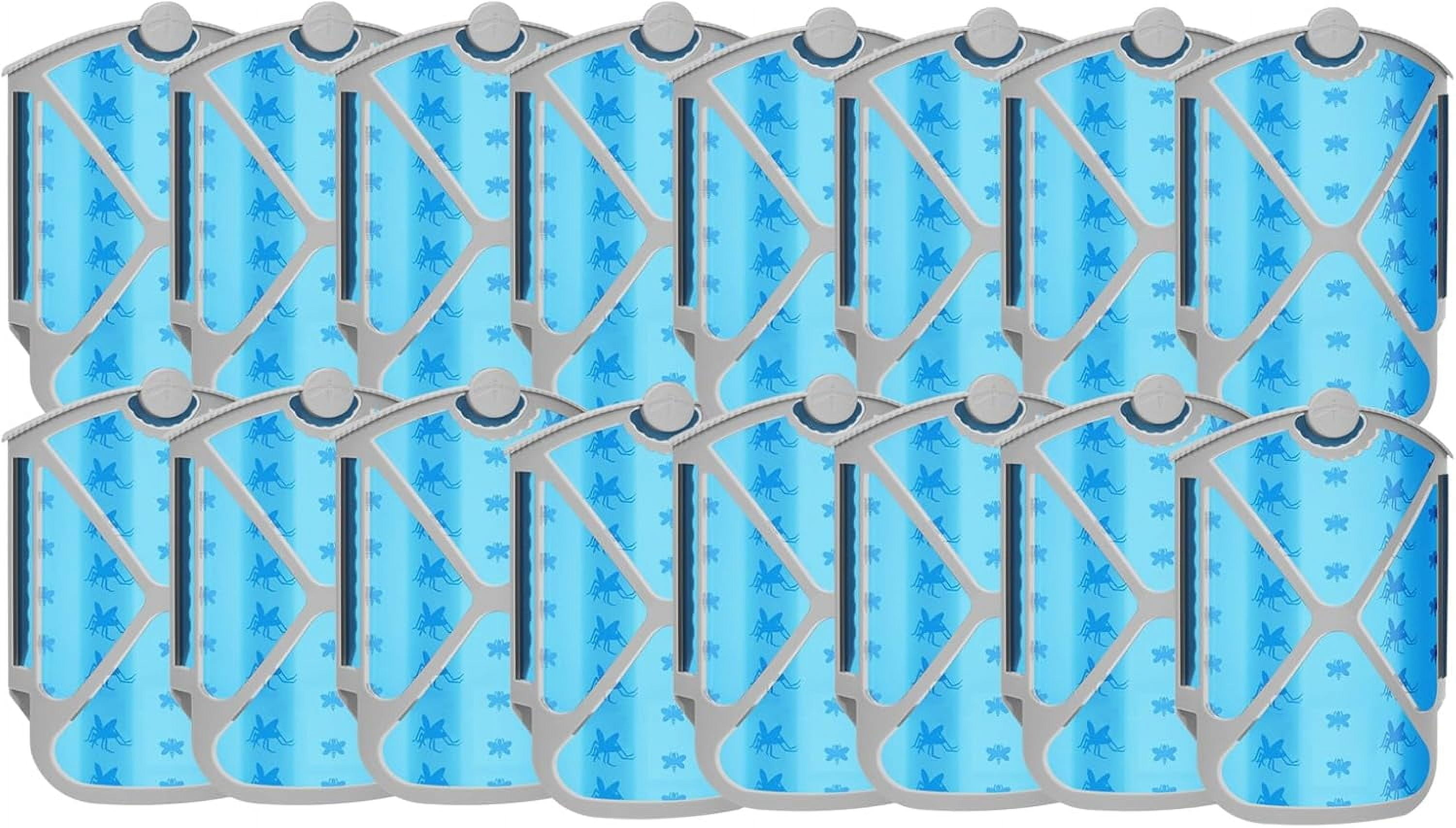 FLYM364 Insect Trap Refills - 16 Pack for Mosquitoes, Gnats, Fruit ...