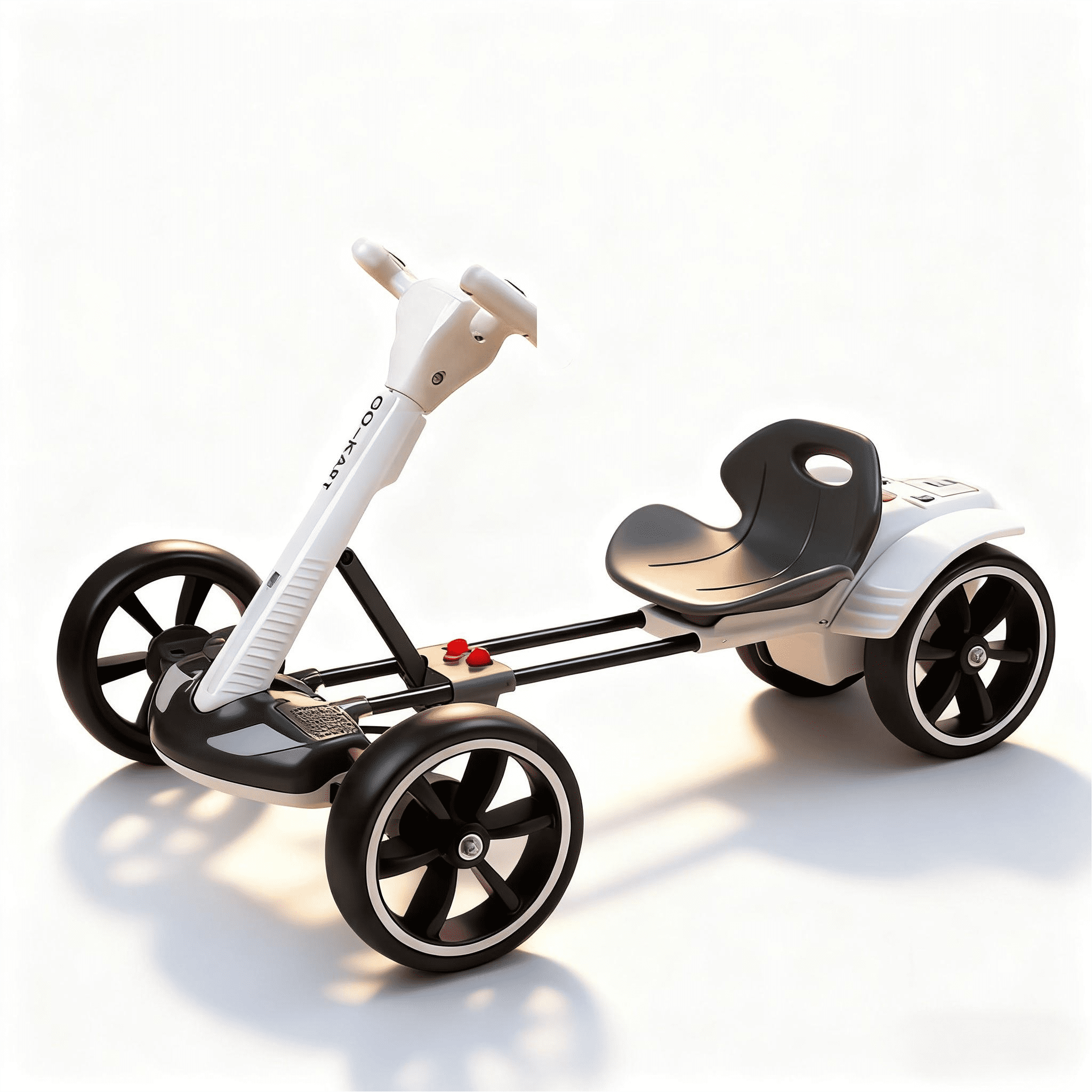 FLYPKIN Electric Drift Go Kart Ride On for Kids, 390W Motor 6V 4.5Ah ...