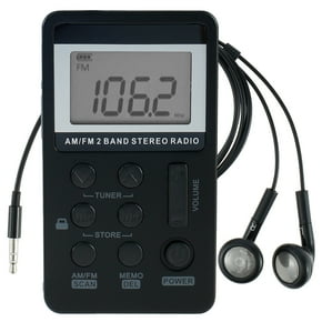 Portable Radio With Headphones