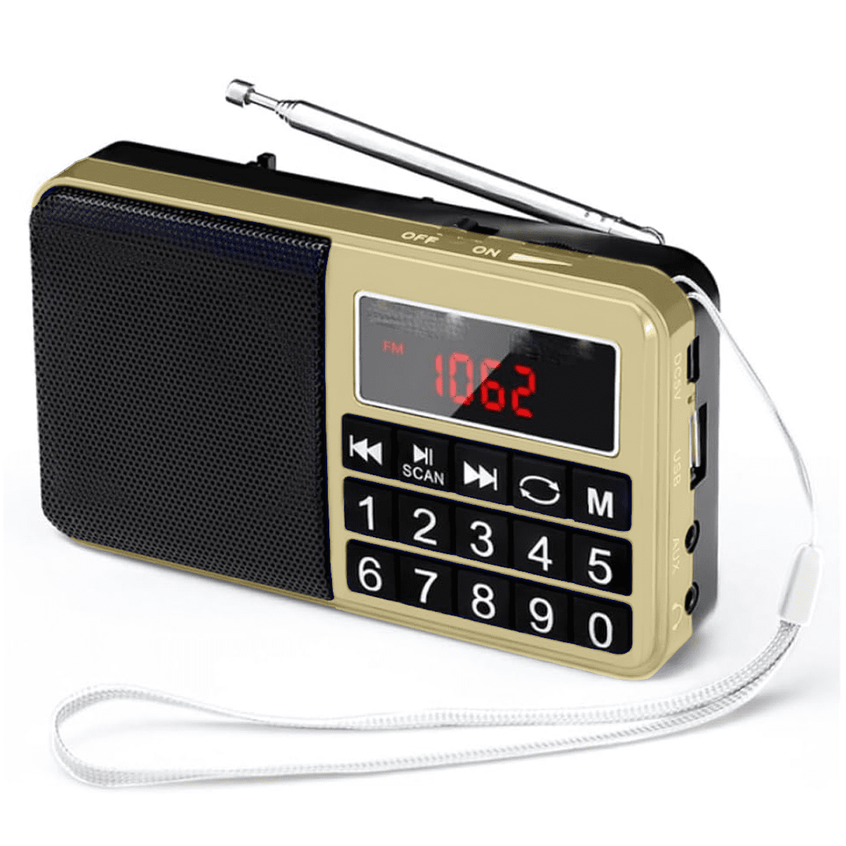 FM AM SW Portable Radio,Shortwave Radio with The Best Receiving Effect ...