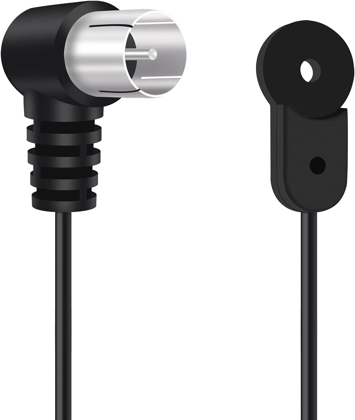 FM Antenna for Stereo Receiver Indoor, Radio 75 Ohm F Type Male Plug ...