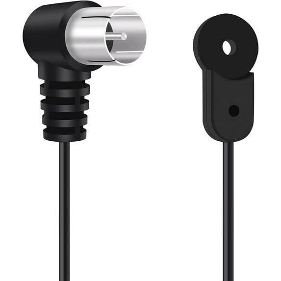 FM Antenna for Stereo Receiver Indoor, Radio 75 Ohm F Type Male Plug ...