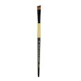 FM Brush Black Gold Short Handle Brush, Wave Angle, 3/8" - Walmart.com