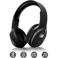 Prociv FM Radio Headphones, Bluetooth Rechargeable Portable Headset ...