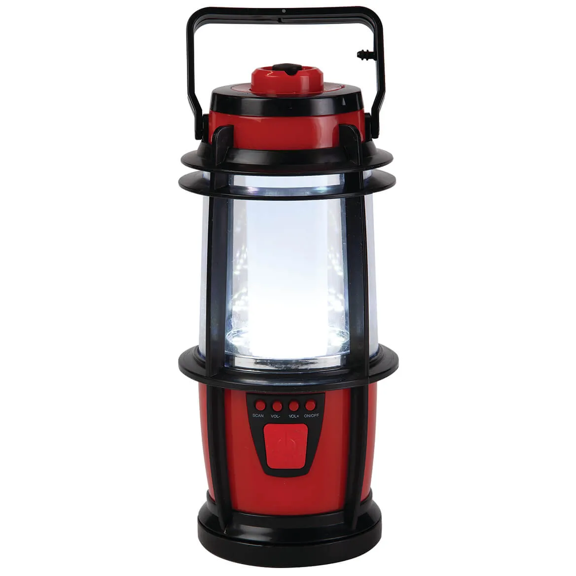 FM Radio LED Lantern with Pull-Out Flashlight by LivingSURE™ - Walmart.com