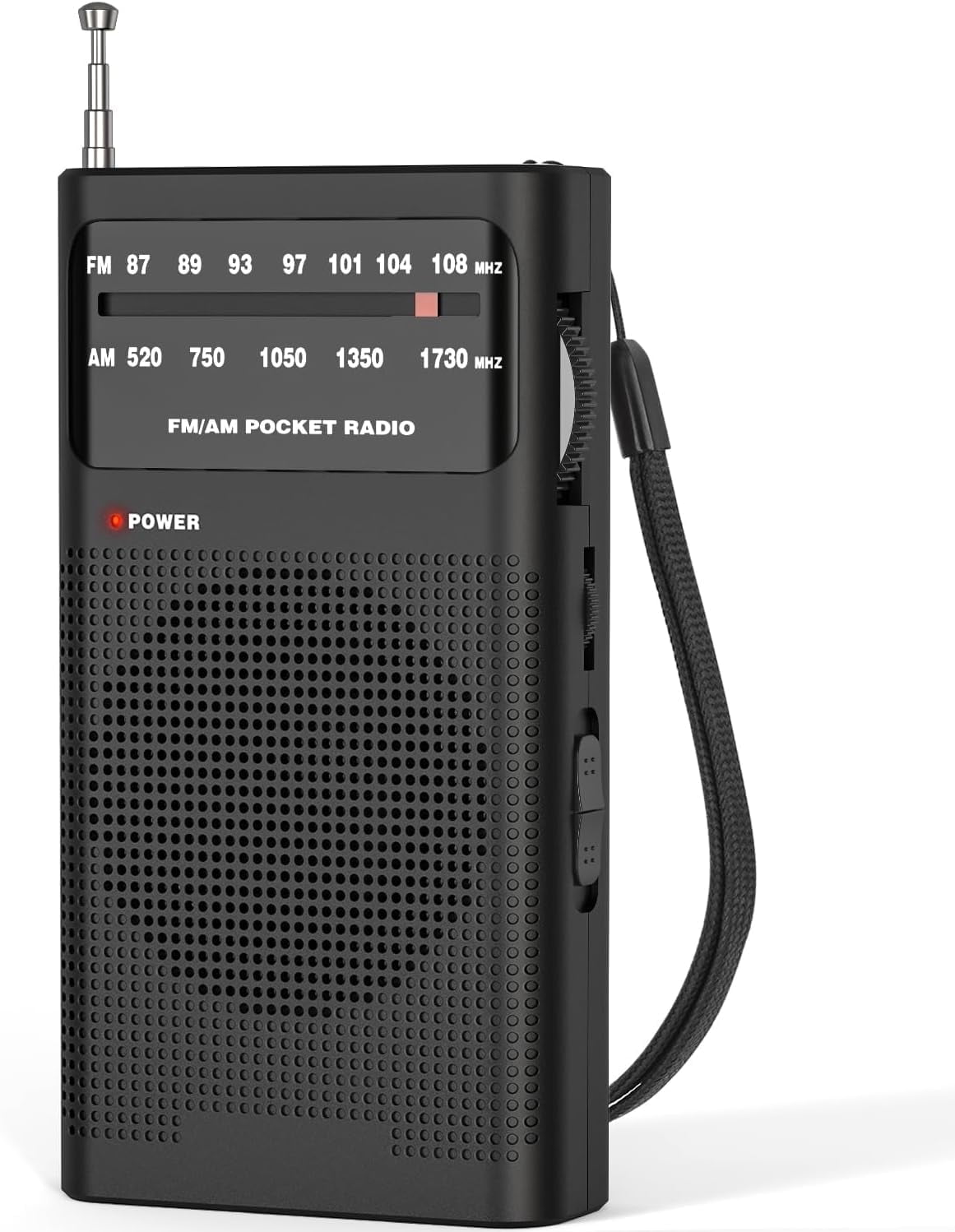AM FM Radio Portable, Pocket Handheld Radio, Transistor Radio 2AA ...