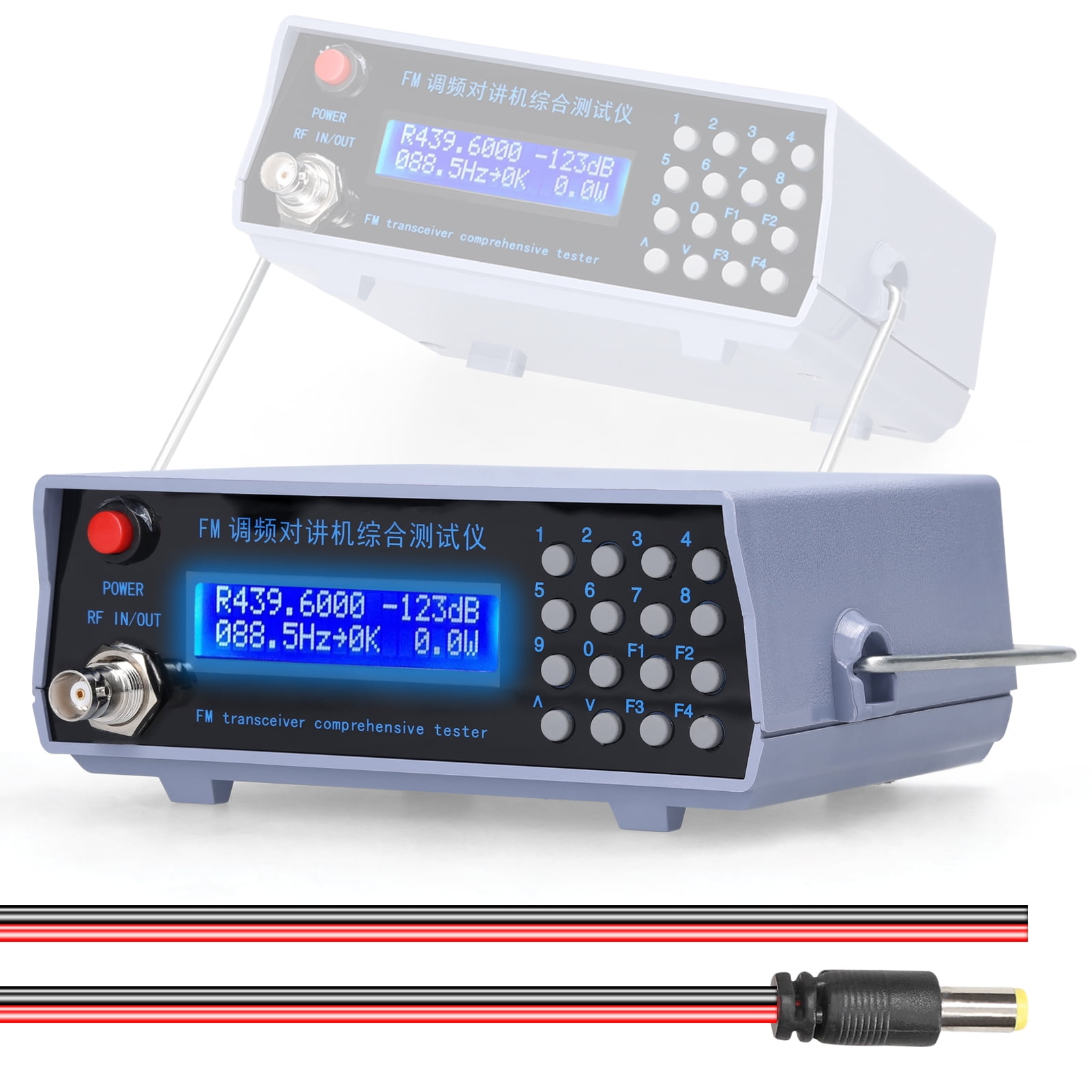 FM Tester,With Source Tester Meter Subtone Function Tester Test Subtone ...