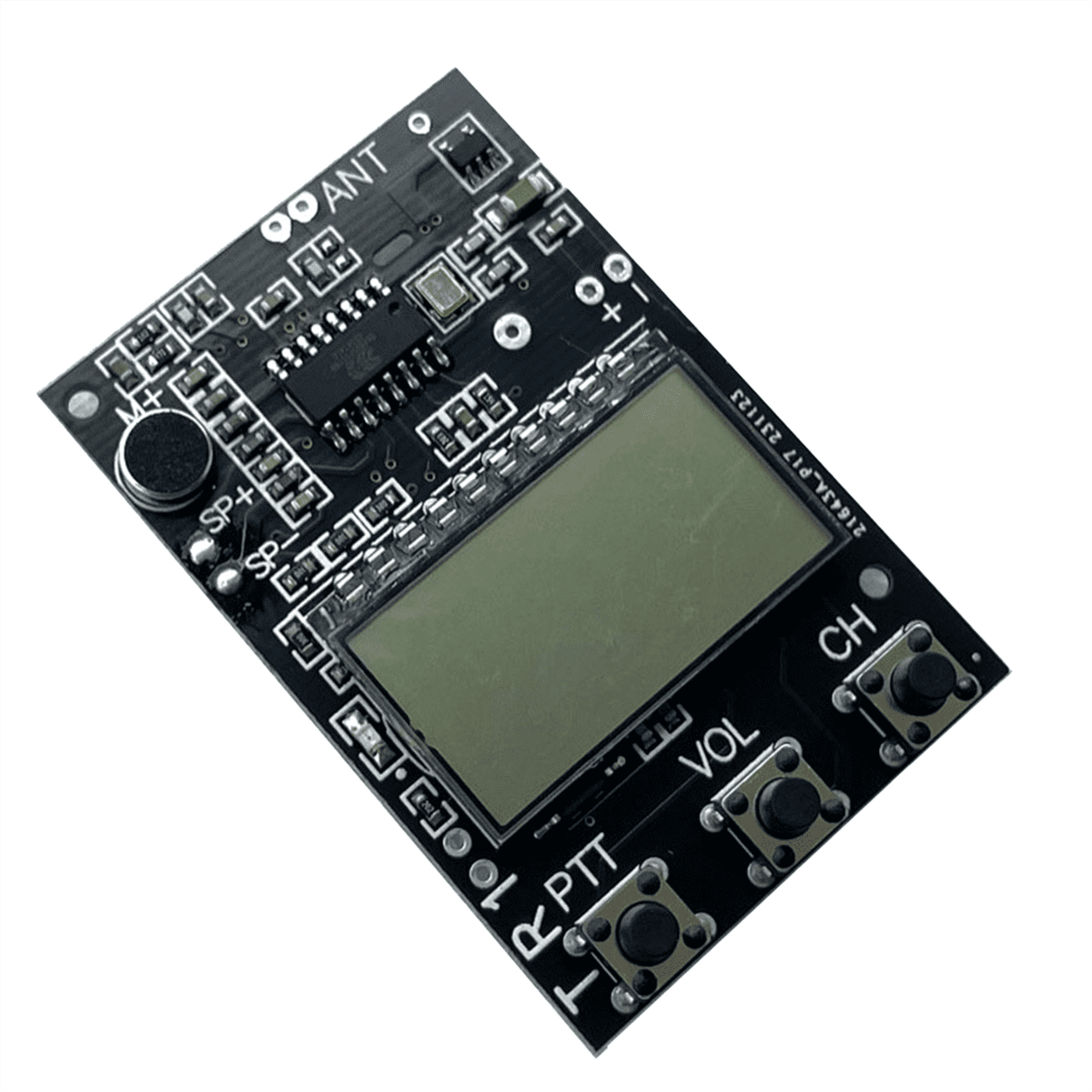 FM Walkie Talkie Circuit Board FM Receiver Board Multi-Function FM ...