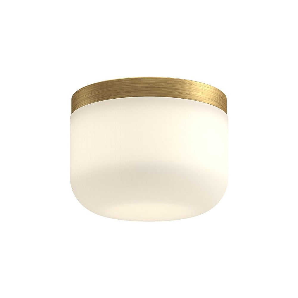 FM53005-BG/OP-Kuzco Lighting-Mel - 13W LED Flush Mount-3.75 Inches Tall ...