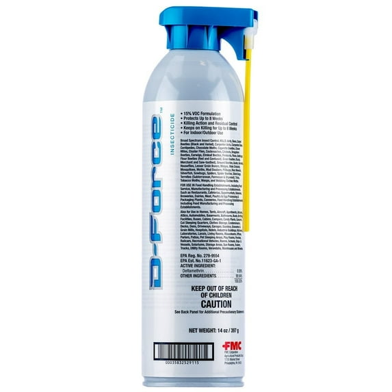 FMC D-Force Insecticide Aerosol - Walmart.com