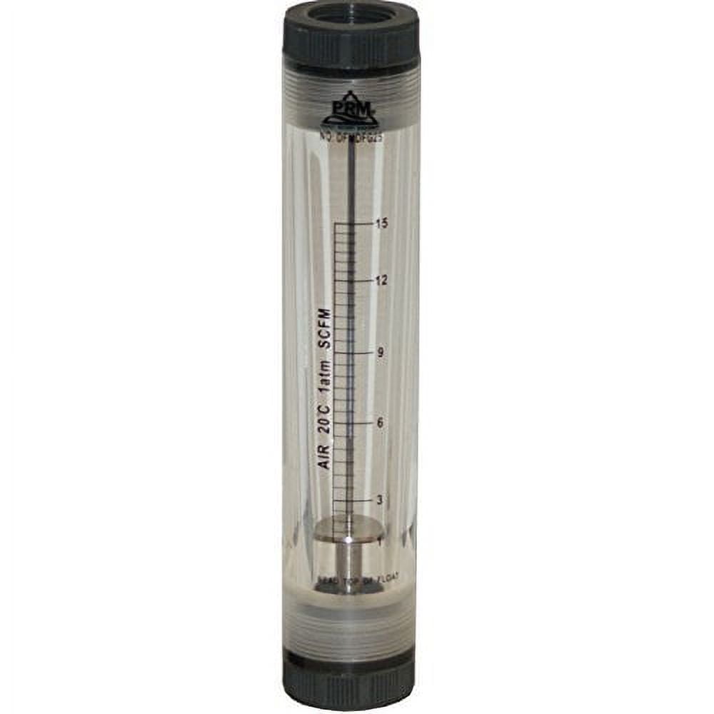 FMDFG25 1-15 Air Rotameter Meter | 1 Inch Female NPT Connections | 10 ...