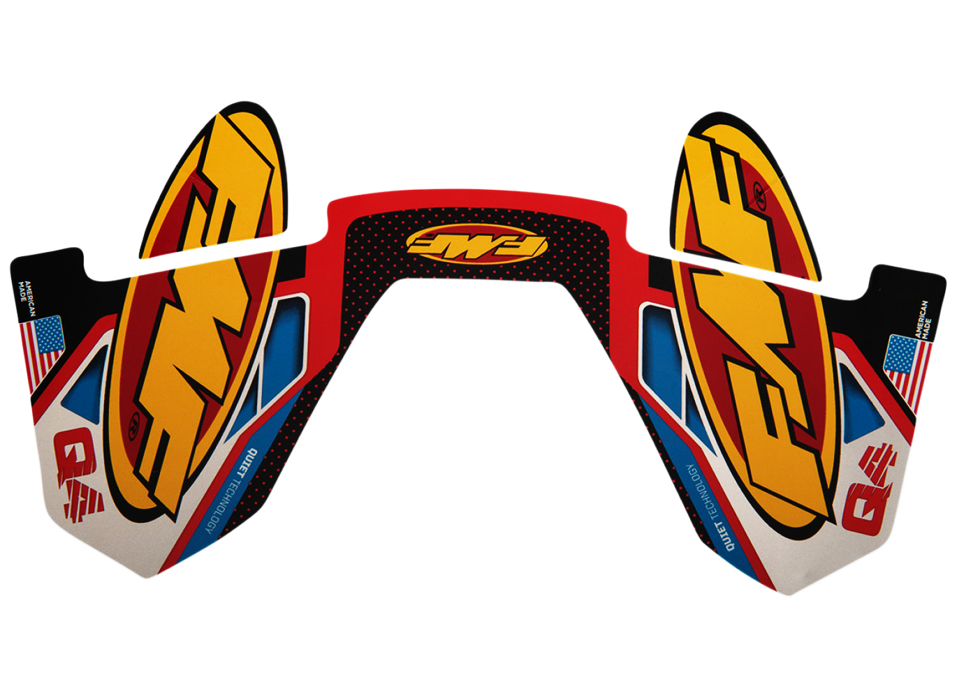 FMF Exhaust Replacement Decals Q4 HEX Wrap (014843) - Walmart.com