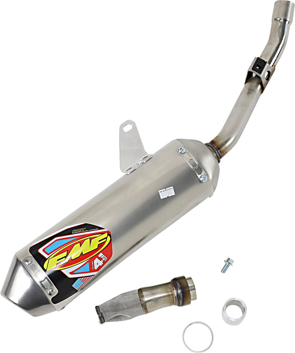 FMF Factory 4.1 Aluminum/Stainless Steel Mini Slip-On Muffler (042382 ...