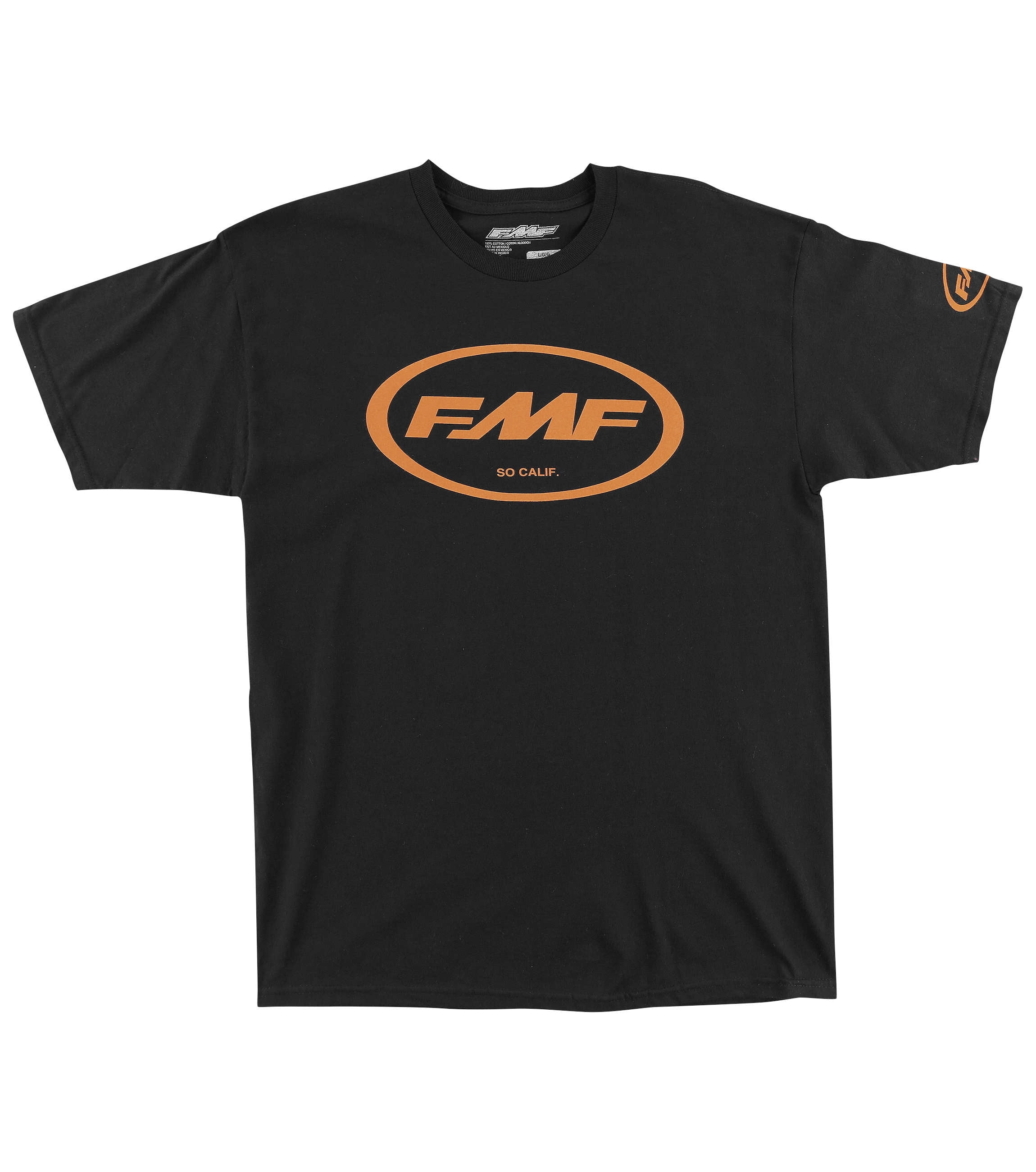 FMF Factory Classic Don Mens Short Sleeve T-Shirt Black/Orange SM ...