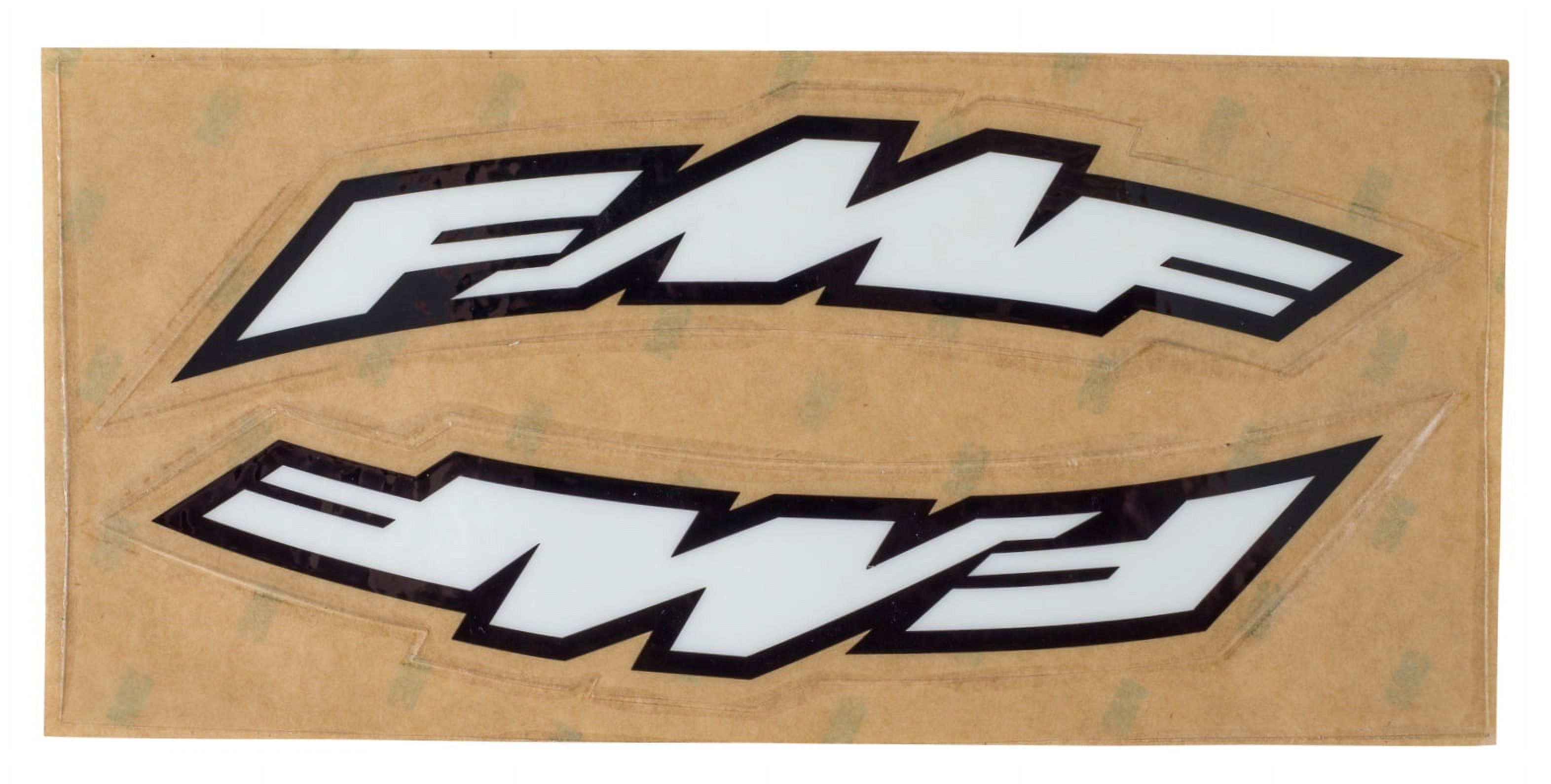 FMF Fender Sticker Decals Large (010603) - Walmart.com