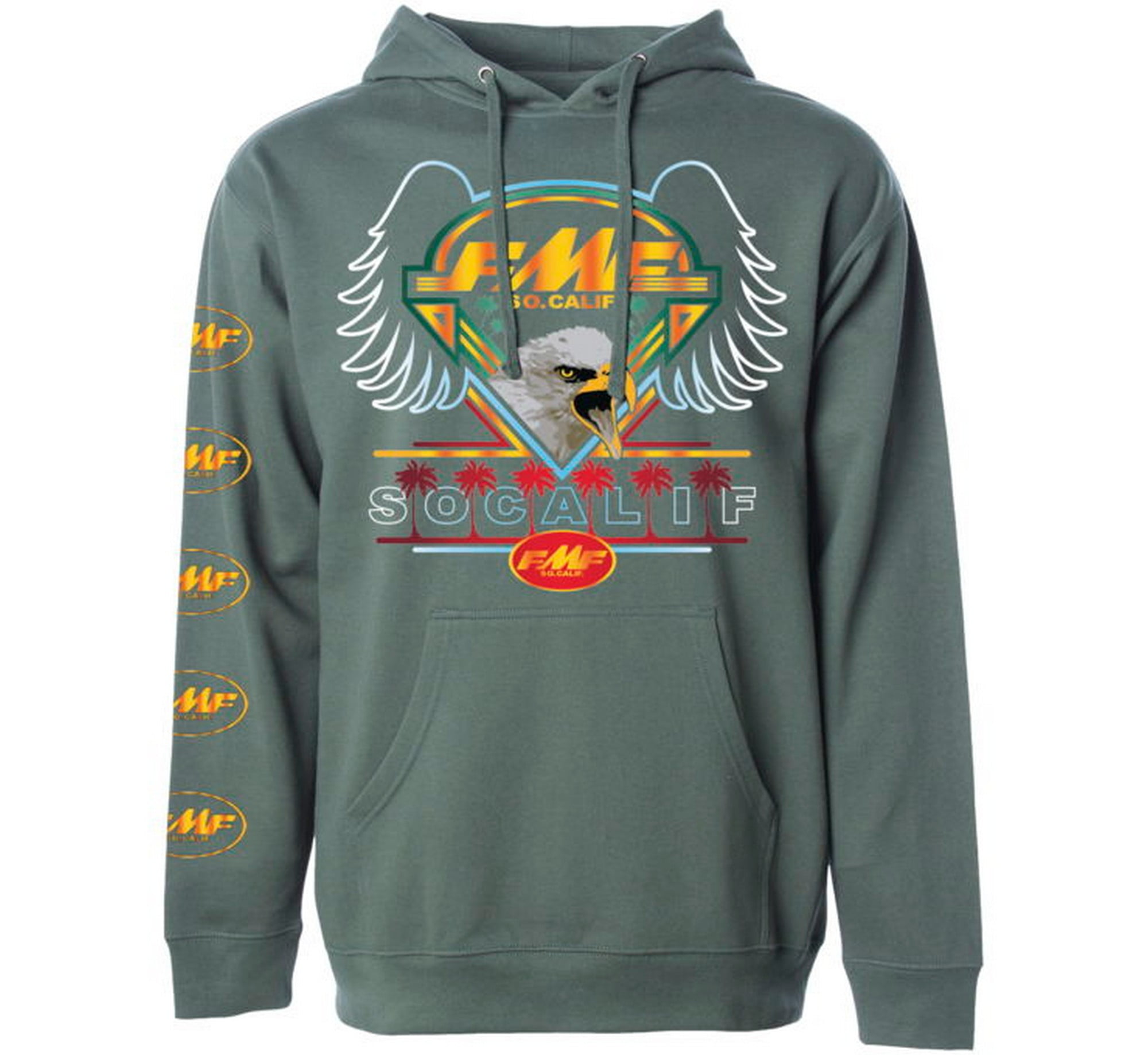 FMF Flagship Mens Pullover Hoody Tar MD - Walmart.com