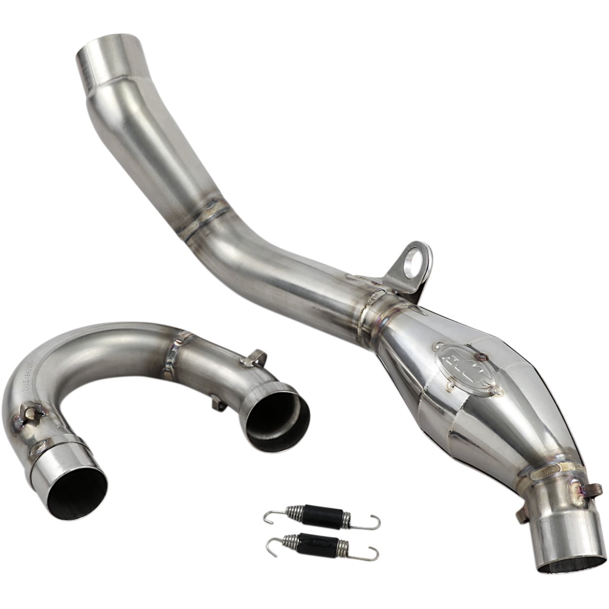 FMF Megabomb Stainless Steel Header w/Mid-Pipe (044449) - Walmart.com