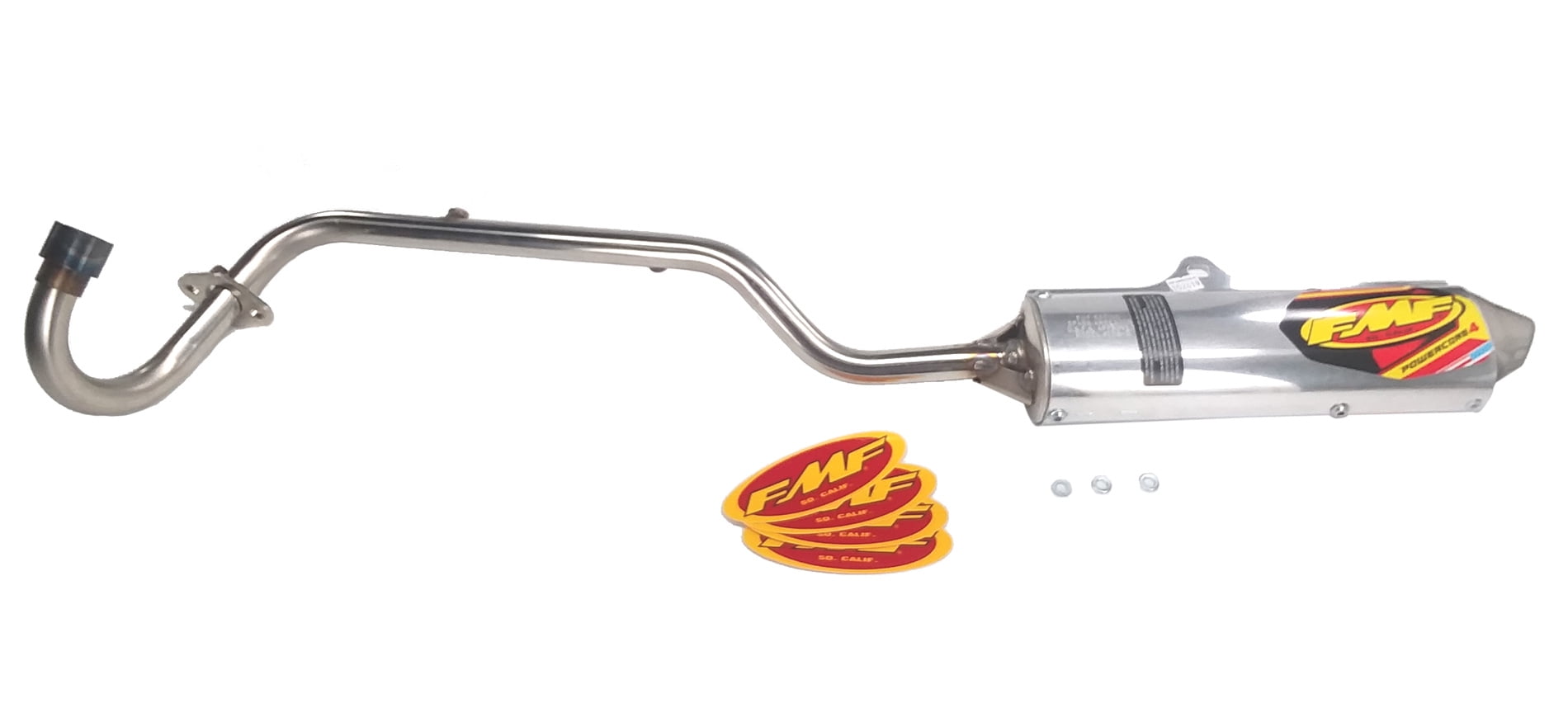 FMF Mini Powercore 4 Full Exhaust System w/Spark Arrestor (041179 ...