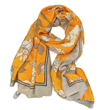 Collections Etc Pull Through Winter Scarf with Fringe, Ivory - Walmart.com