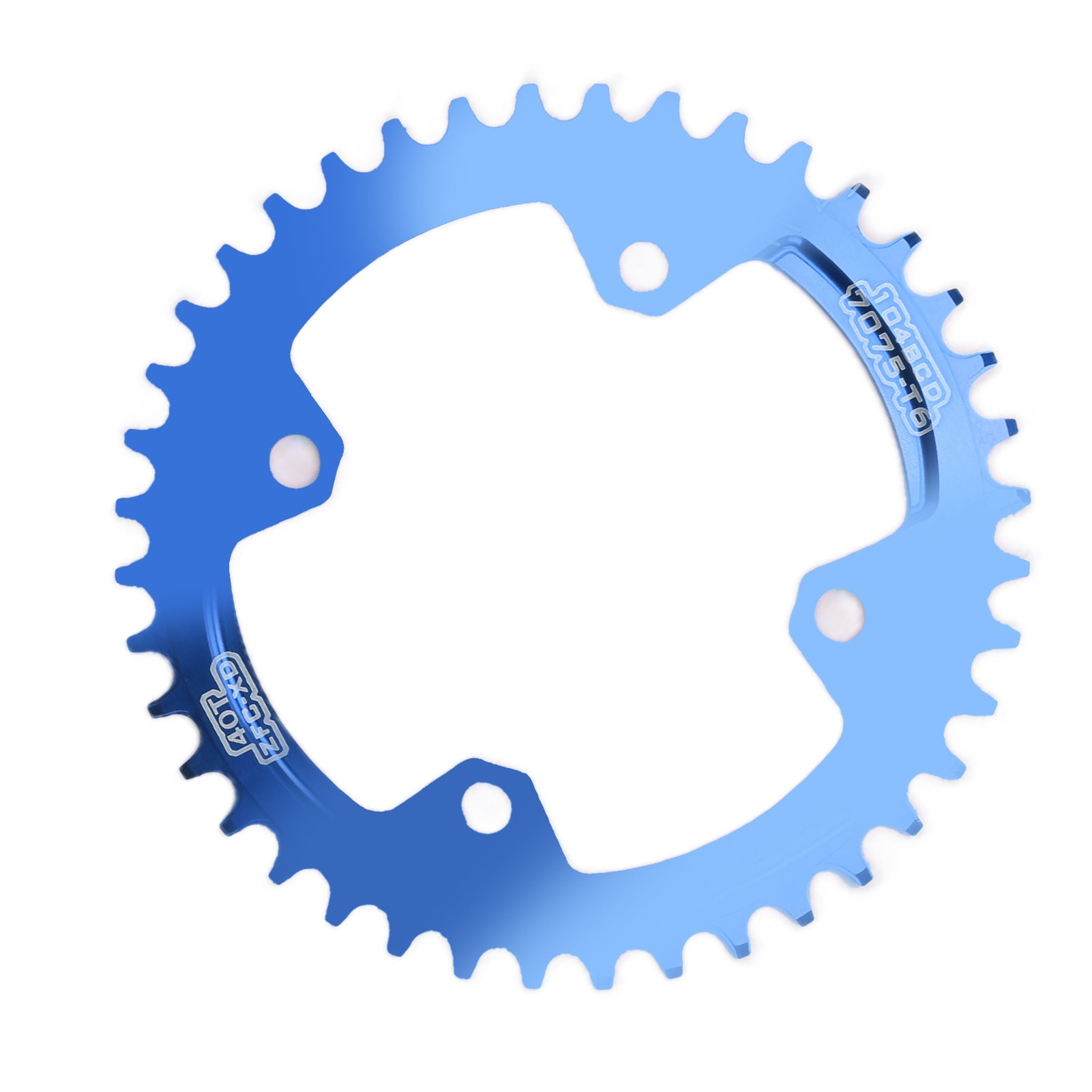 Single Chainring Bike 104 BCD 40T Round Narrow Wide Chainring for ...