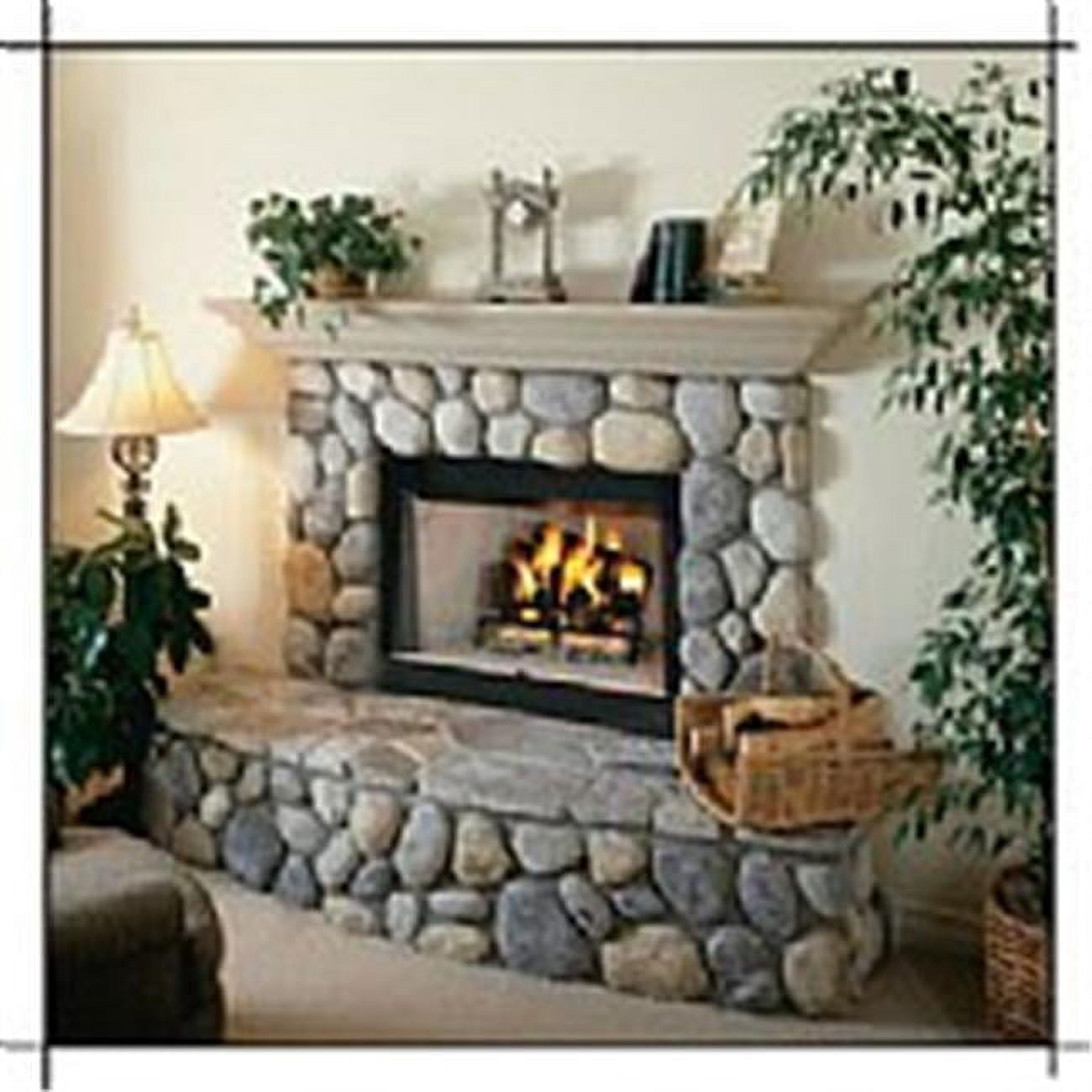 FMI B36L Bungalow 36'' Heat Circulating Wood Burning Fireplace ...