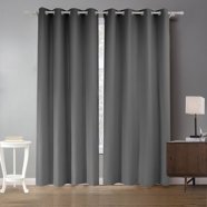 Eclipse Walken Solid Absolute Zero 100% Blackout Rod Pocket Single ...