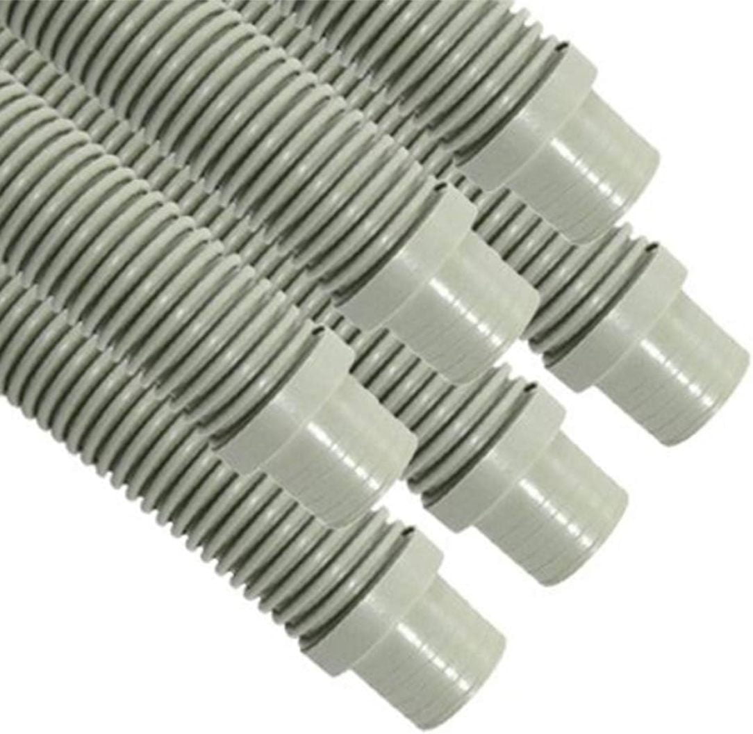 FMLP 6 Pack Universal Swimming Pool Cleaner Suction Hose 48 Long Grey ...