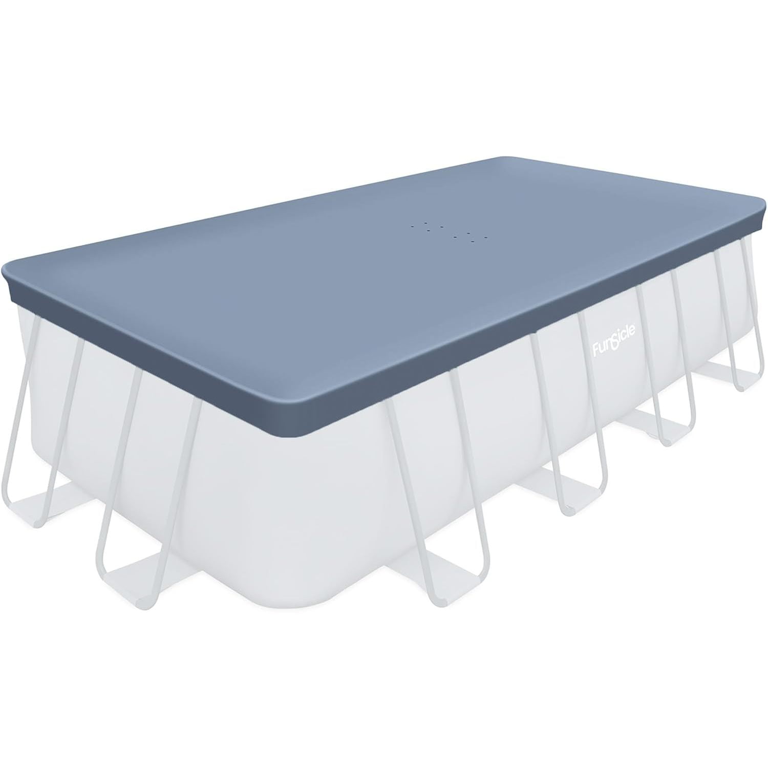 FMLP Durable Rectangular Pool Cover with Adjustable Drawstring for ...