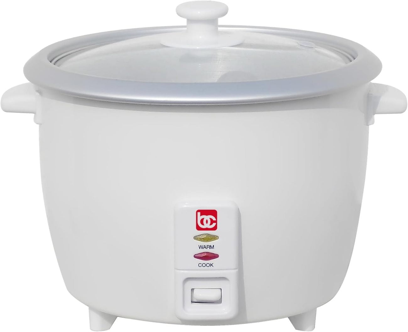 FMLP - Rice Cooker with Glass Lid - Includes Nonstick Aluminum Inner ...