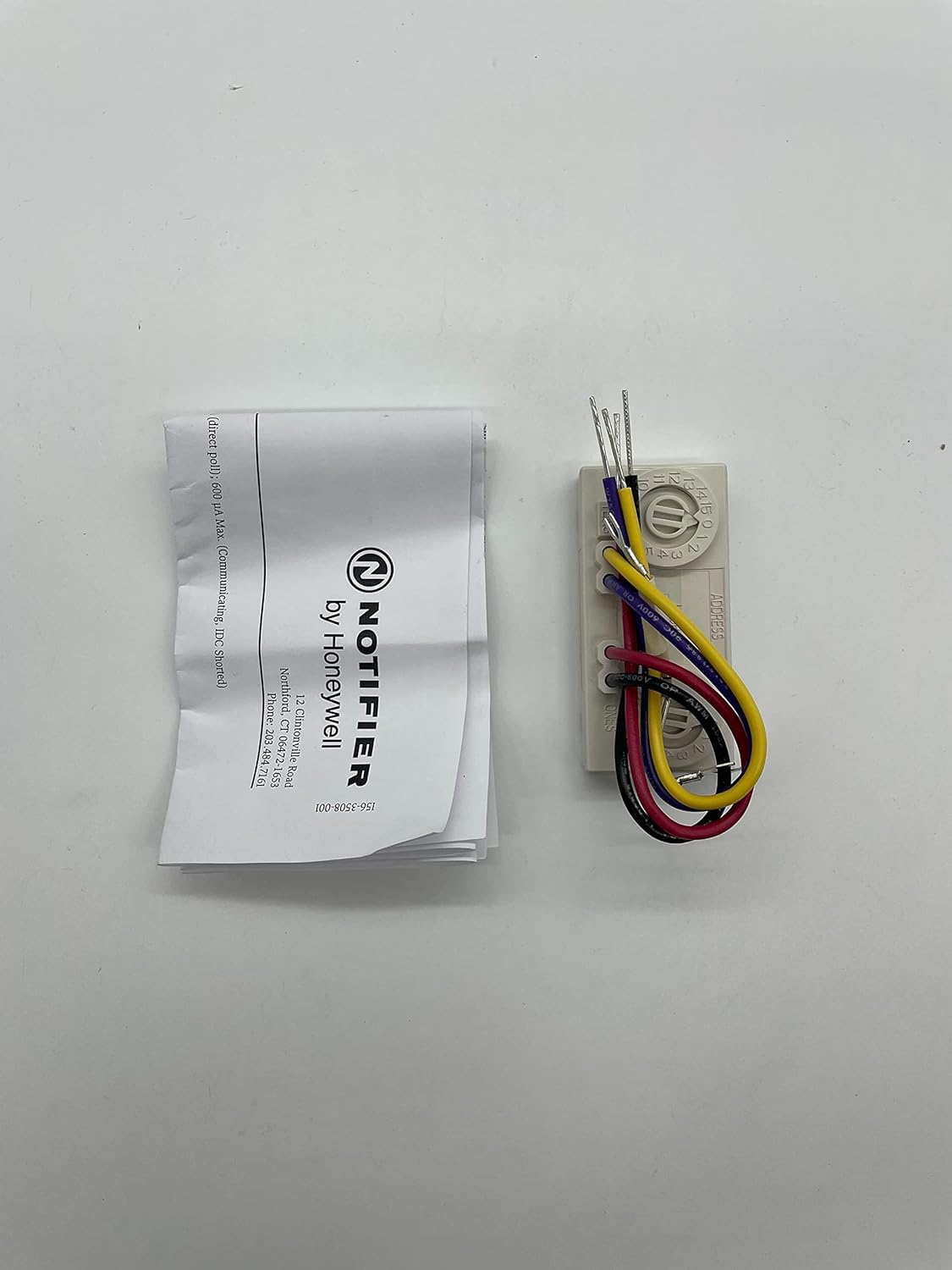 FMM-101 (FG-05-026), with FLASHSCAN, FLASHSCAN ADDRESSABLE DEVICES, SUPERVISES A CLASS B CIRCUIT ...