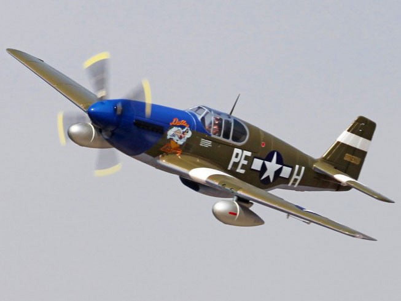 FMS 065PDD P-51B Dallas Darling 1450mm PNP - Walmart.com