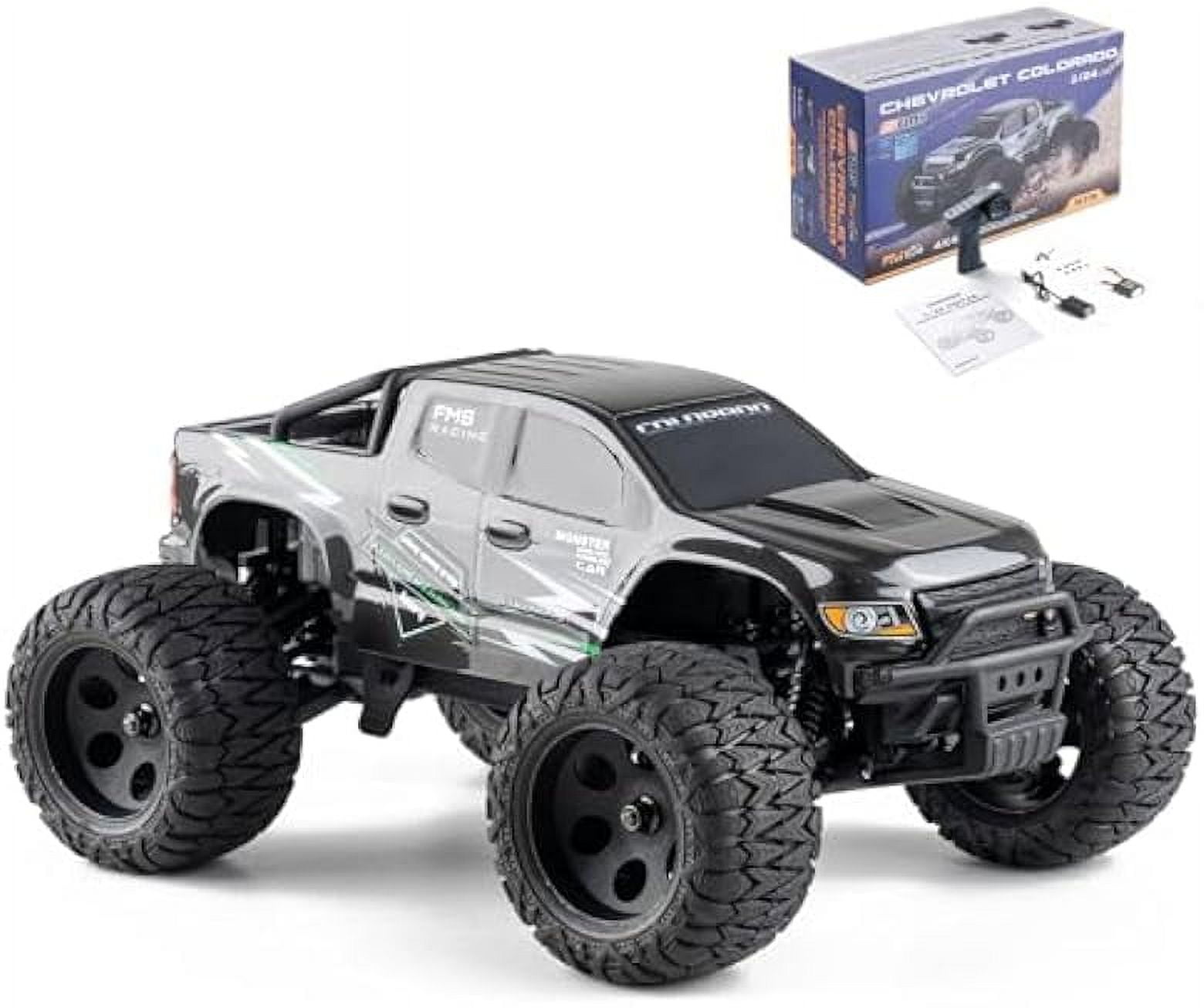 FMS 1/24 RC Truck 4X4 FMT24 RTR Colorado Official Licensed RC Car ...