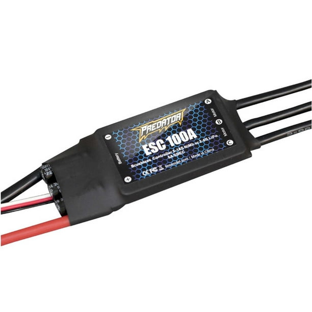 FMS 100A ESC Predator 100A ESC EC5 FMMPRESC014 Speed Controls Aircraft ...
