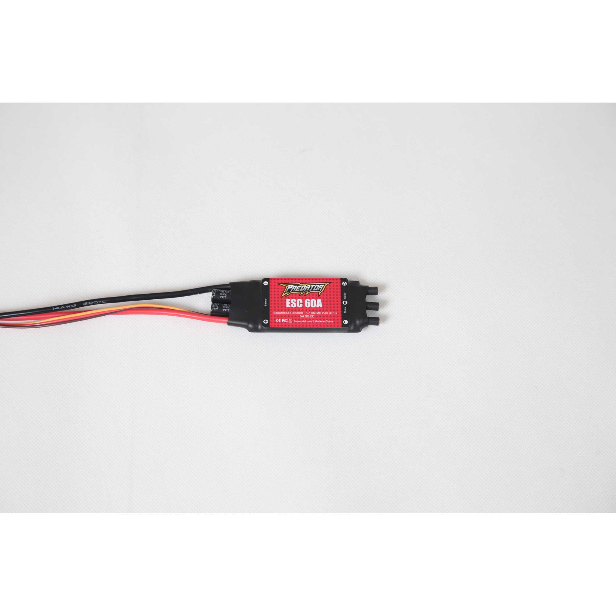 FMS 60A ESC Predator 60A ESC Flash 850mm XT60- FMMPRESC028 Speed ...