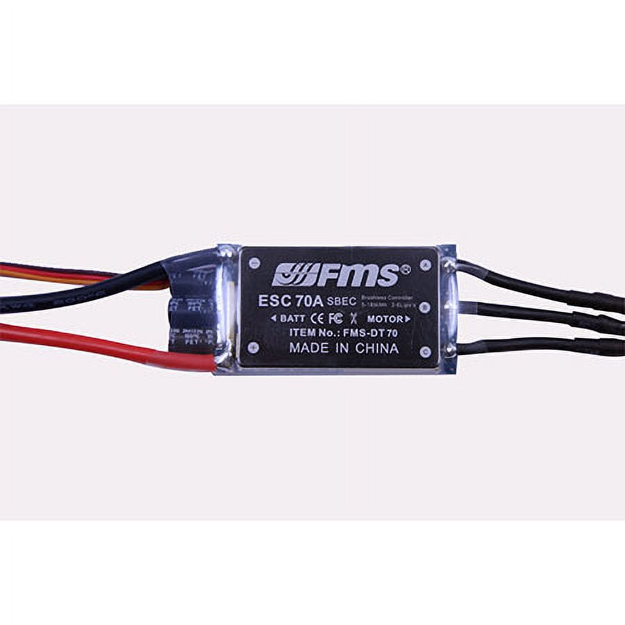 FMS 70A470EC3 ESC-70A w/5A SBEC EC3 470mm - Walmart.com