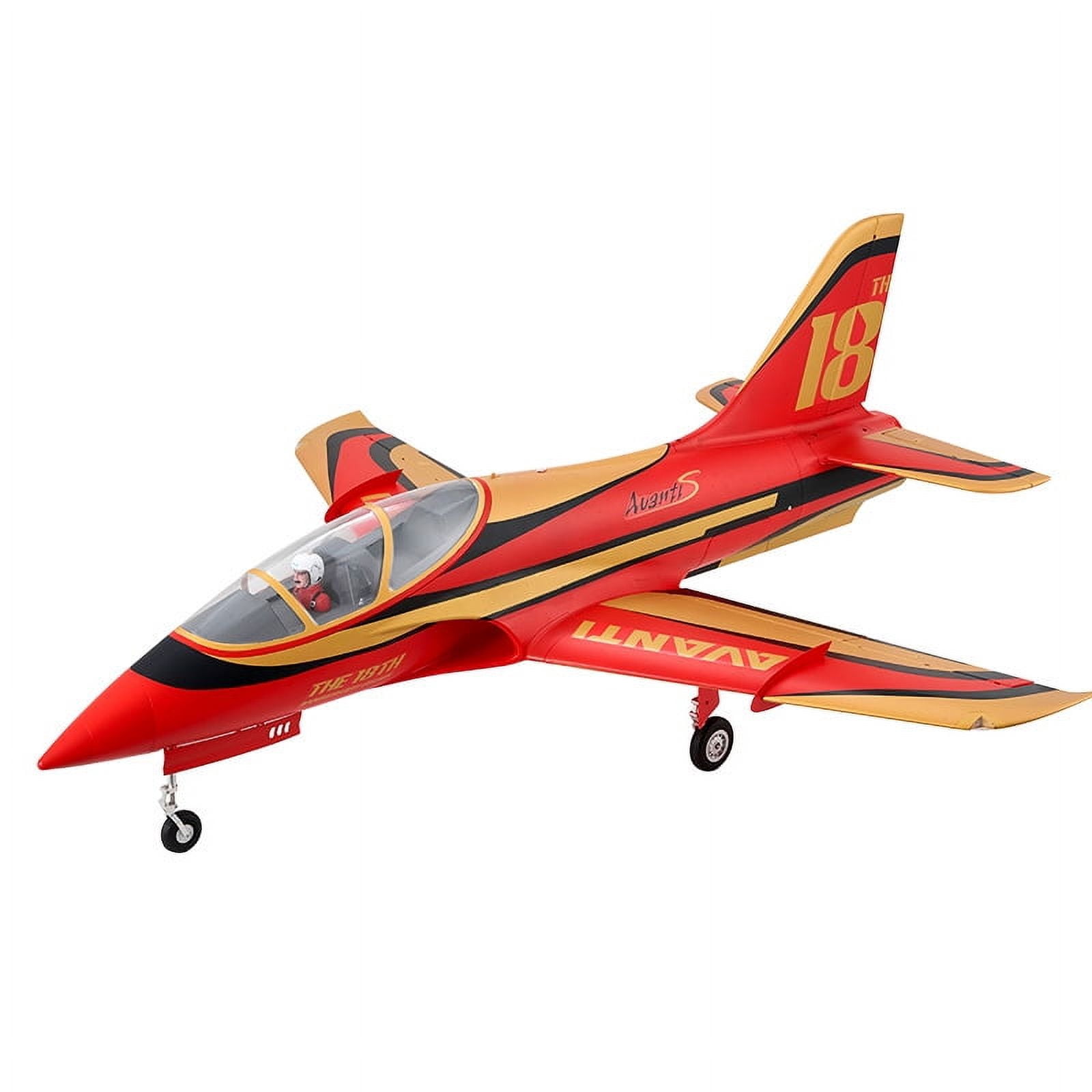 FMS EDF Jet Avanti 90mm PNP 18th Anniversary Edition - Walmart.com