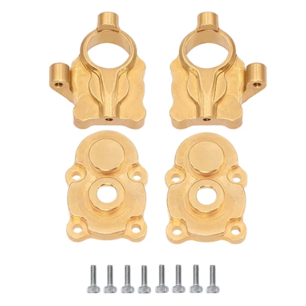 Rcawd Fcx24 RC Portal Axles Set For FMS FCX24 Brass Front And Rear ...