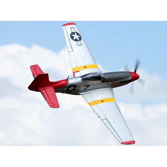 FMS P-51D Red Tail PNP 1700mm FMM041PRT Airplanes P&P Electric - Walmart.com