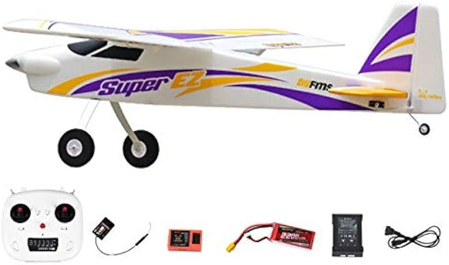 FMS Super EZ Trainer V4 RTF RC Plane, 1220mm Wingspan, 4CH Water Sea ...