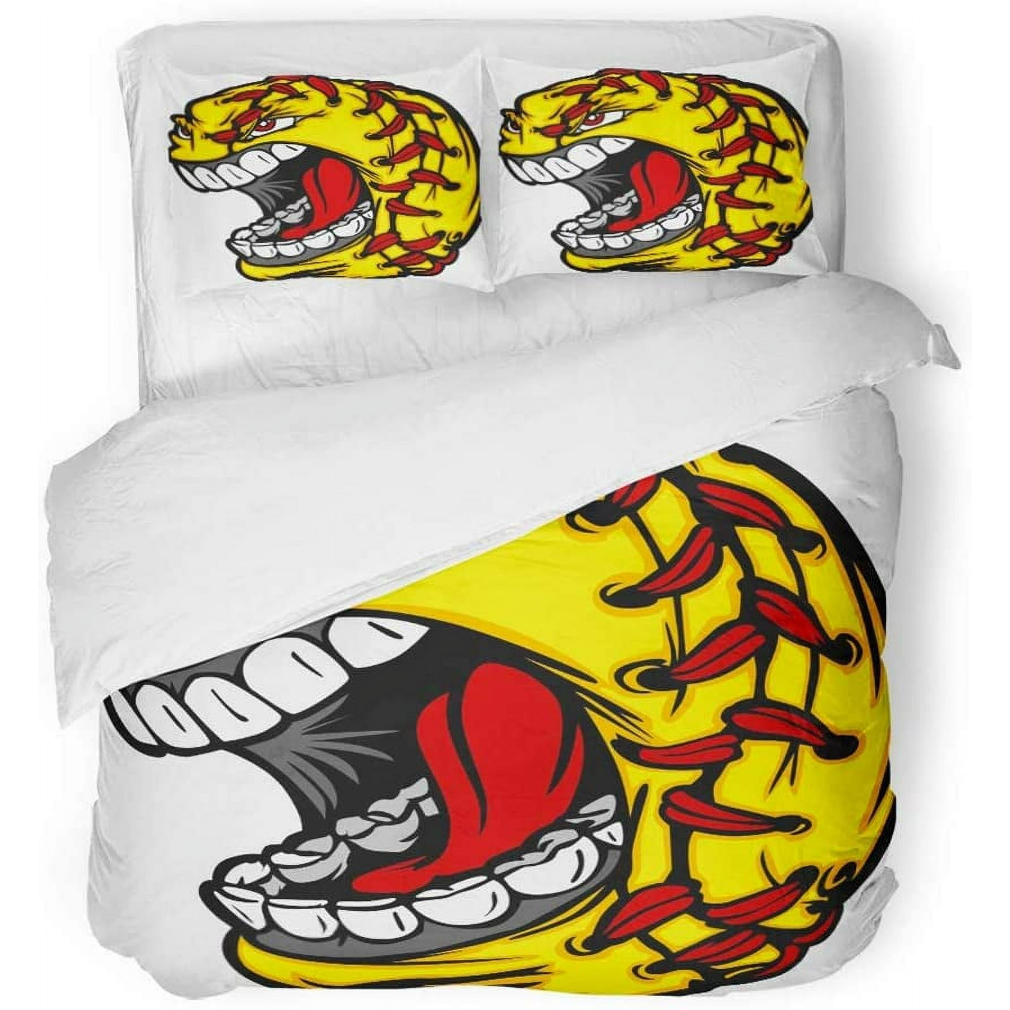 Angry Screaming Cartoon Face