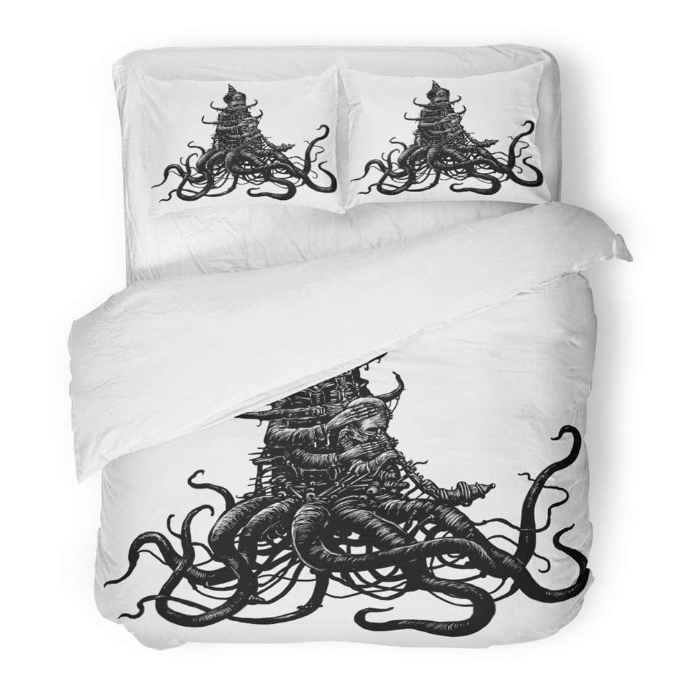 FMSHPON 3 Piece Bedding Set Punk Steampunk Industrial Mechanical ...