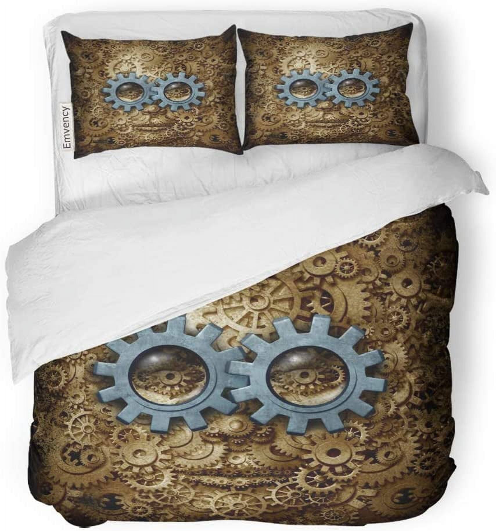 FMSHPON 3 Piece Bedding Set Steam Punk Steampunk Sci Fi Science Fiction ...