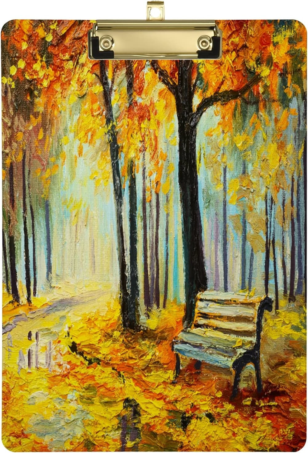FMSHPON Autumn Forest Scenery Artwork Clipboard Hardboard Wood Nursing ...