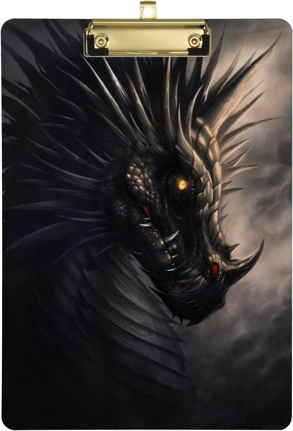 FMSHPON Dragon Clipboard Hardboard Wood Nursing Clip Board and Pull for ...