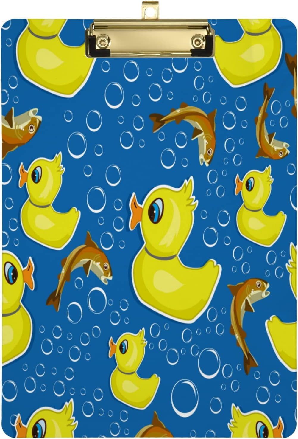 FMSHPON DucksFish Clipboard Hardboard Wood Nursing Clip Board and Pull ...