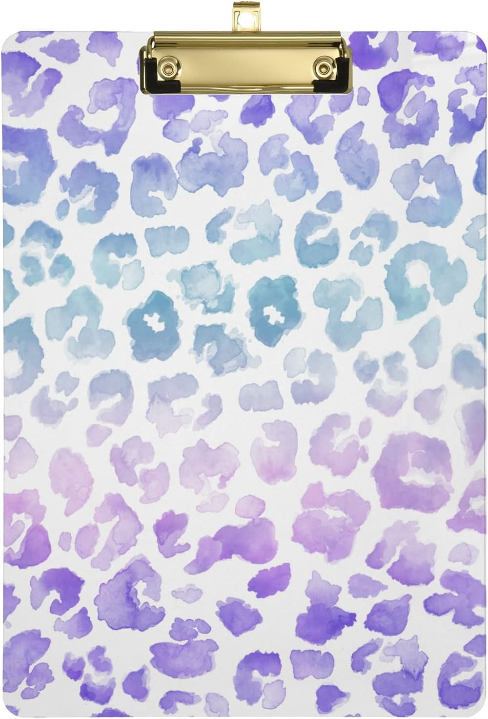 FMSHPON Fashion Colorful Leopard Print Clipboard Hardboard Wood Nursing ...